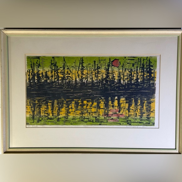 Werner Drewes | Art | Bauhaus Artist Werner Drewes Lithograph ...